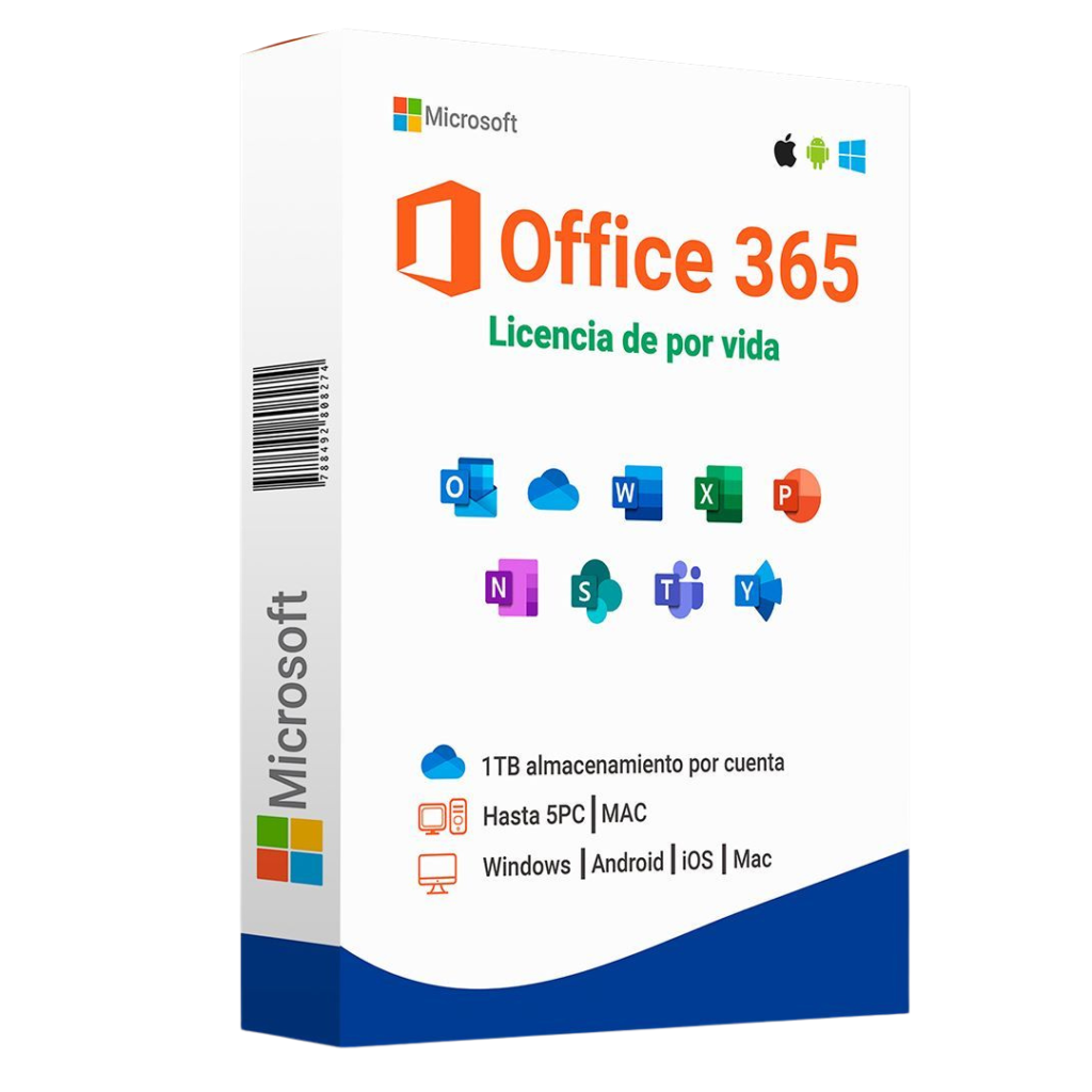 Office 365 1 año – Xsoftware